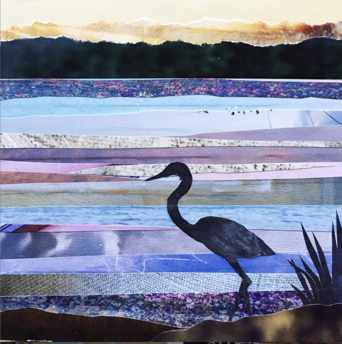 Fine Art Paper Collaging Workshop in Austin, TX | Evergreen Club